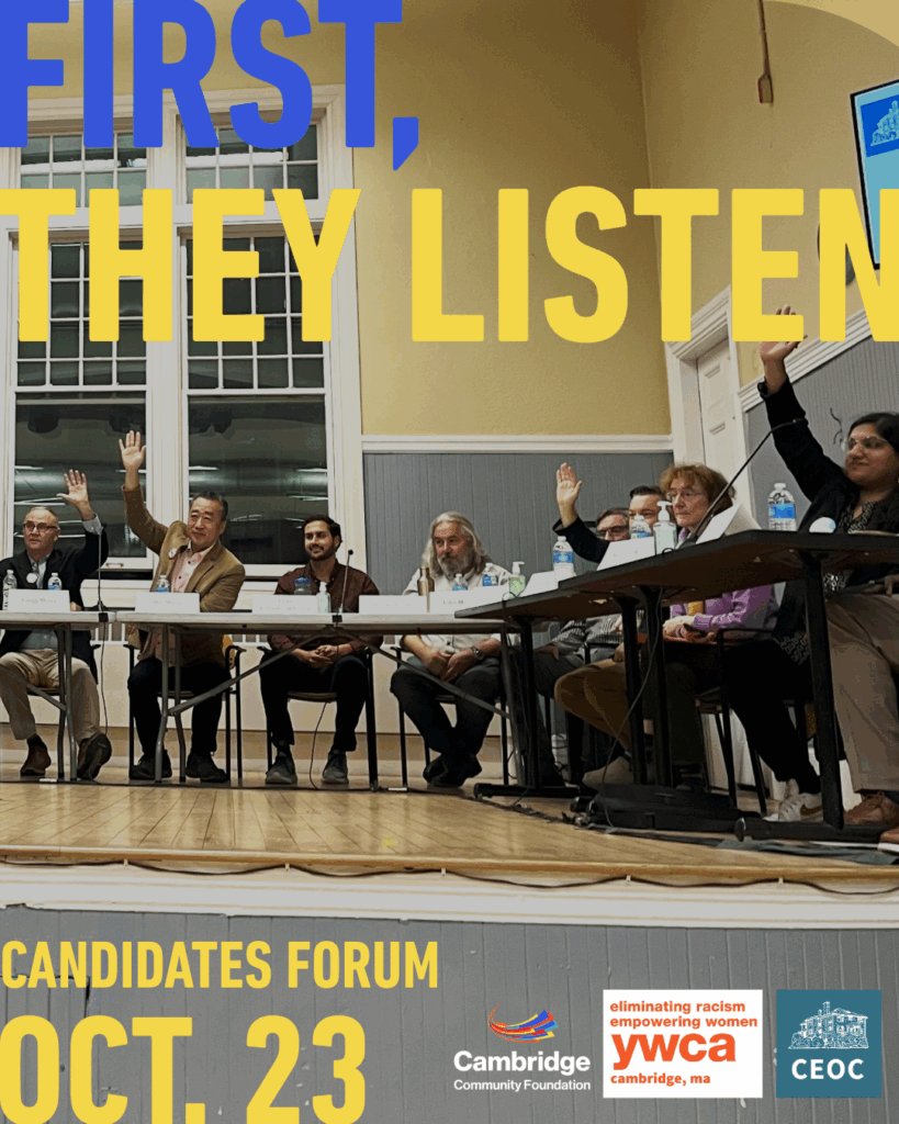 Join our city council candidates forum Oct. 23 - Cambridge Community ...
