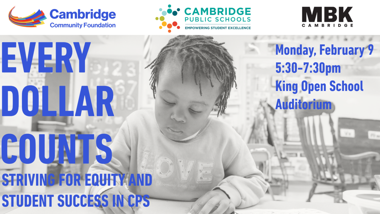 You're invited: Every Dollar Counts, Feb. 9 - Cambridge Community ...